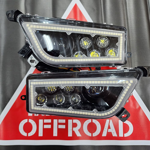 (RGB+W) Polaris Fang / Brow / Headlight (RZR / PRO) – Twisted Axle Offroad
