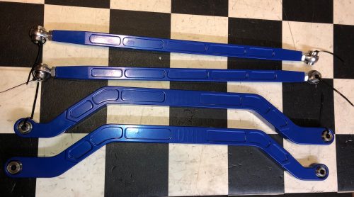 HD BILLET STYLE RADIUS ROD SET – TURBO S – Twisted Axle Offroad
